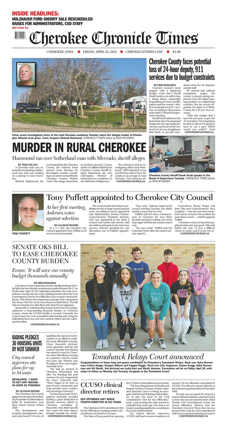 E-Editions - The Cherokee Chronicle Times