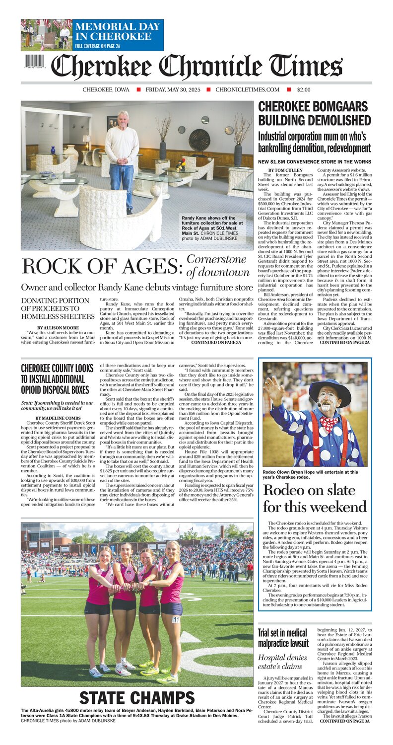 E-Editions - The Cherokee Chronicle Times