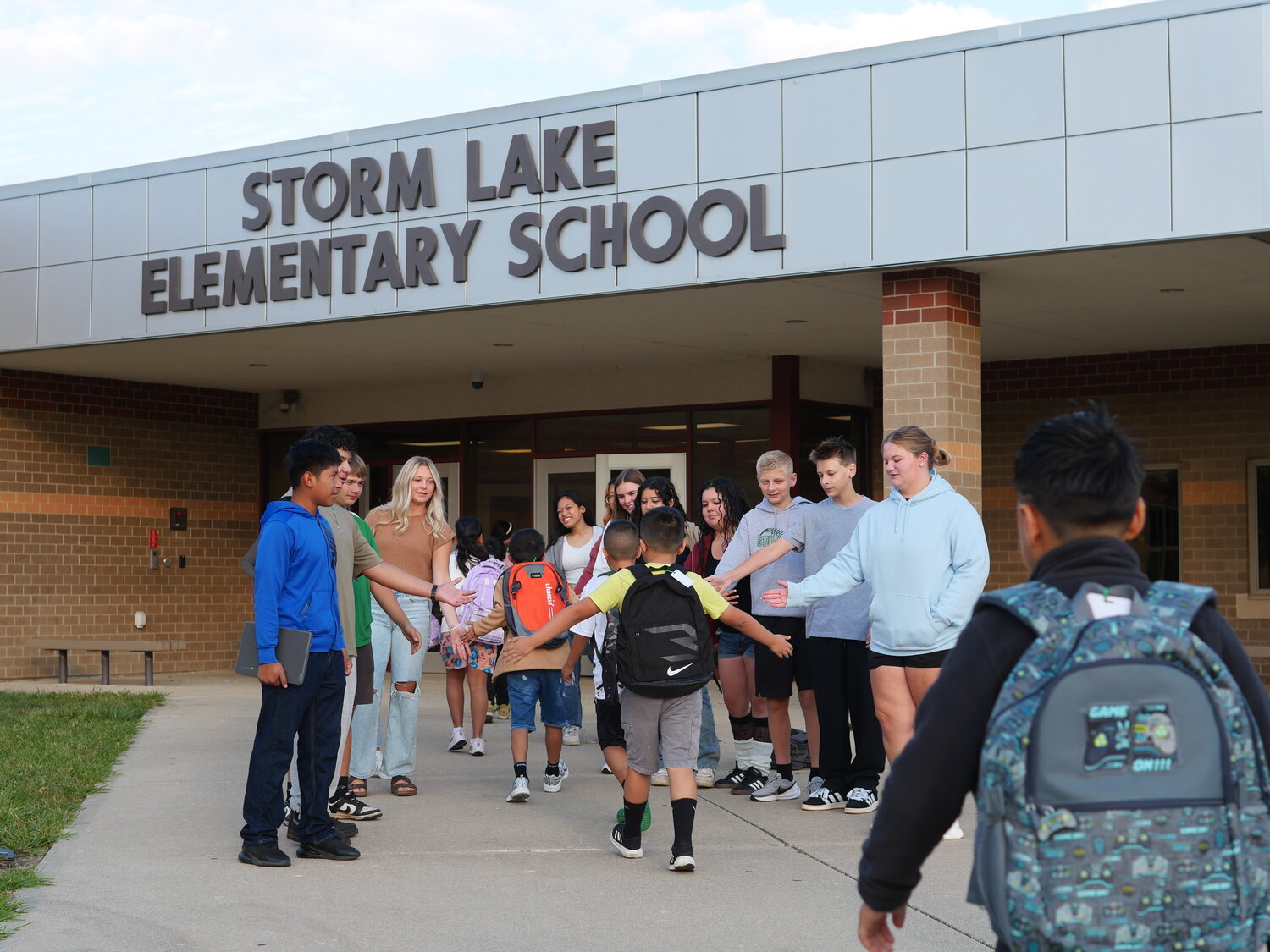 Scenes from the first day of school 2025 - Storm Lake Times Pilot