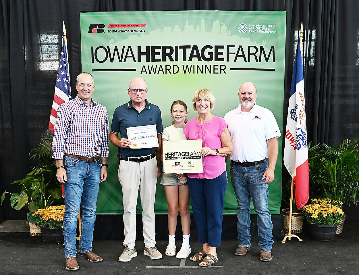 McKennas honored with Heritage Farm designation - Storm Lake Times Pilot