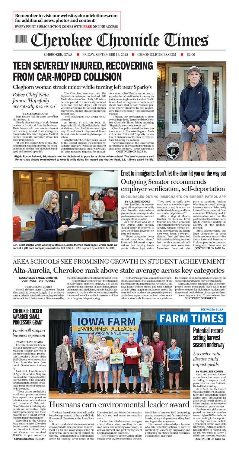 E-Editions - The Cherokee Chronicle Times