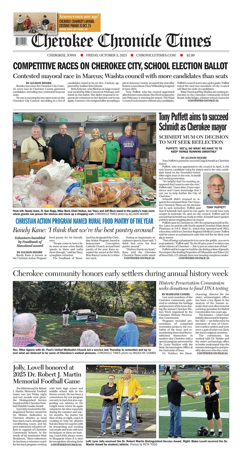 E-Editions - The Cherokee Chronicle Times