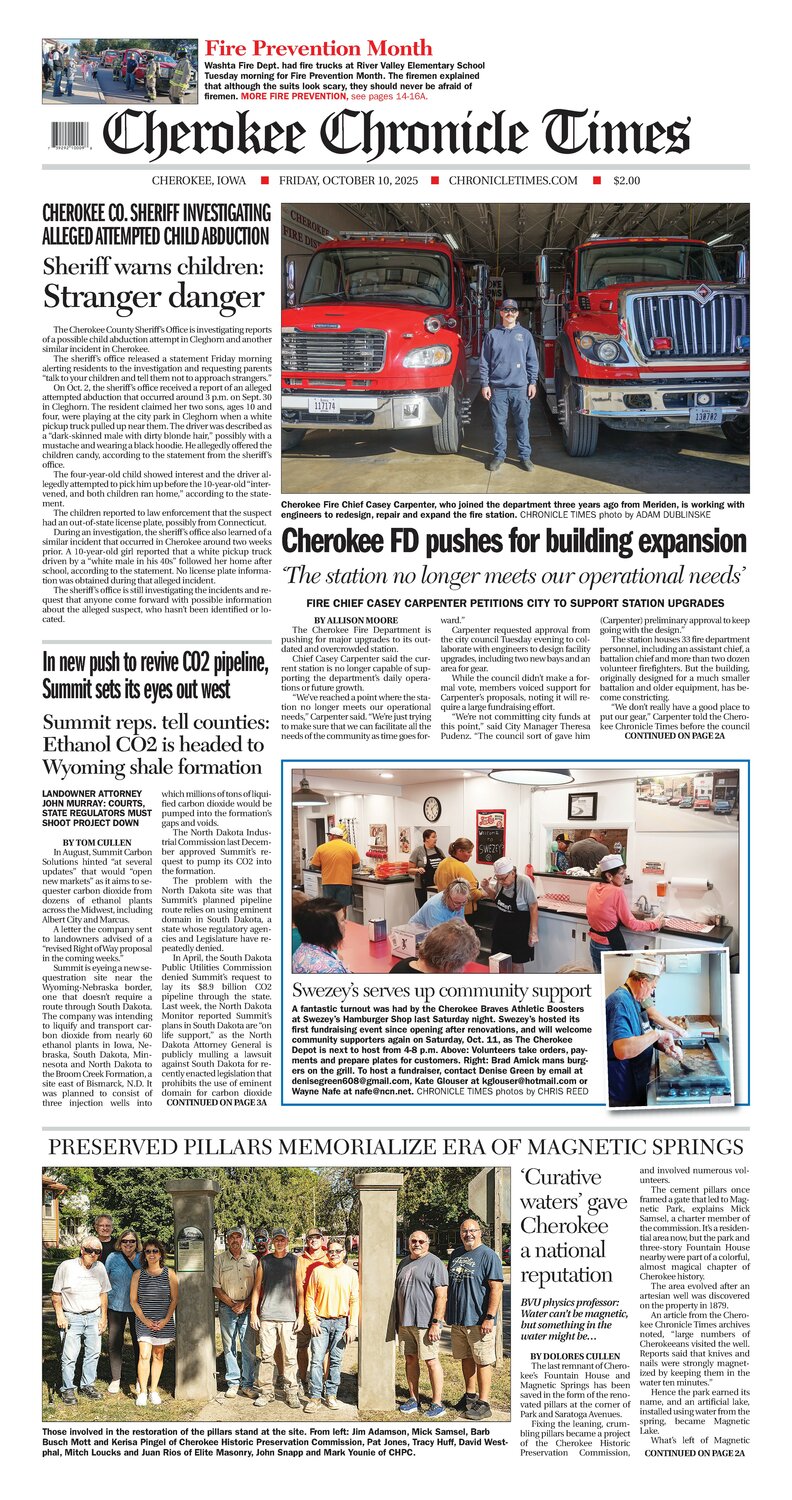 E-Editions - The Cherokee Chronicle Times