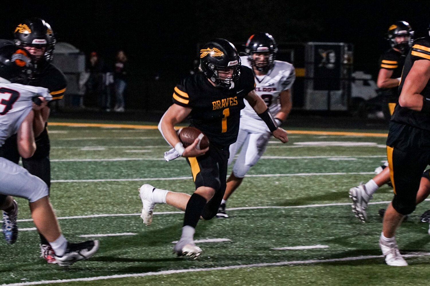 Braves finish regular season, win district with victory over Sheldon ...