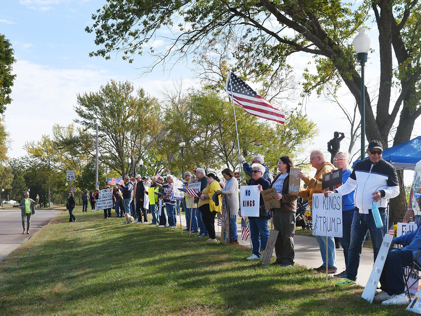 Cherokee residents join SL in rally against President Trump - The ...
