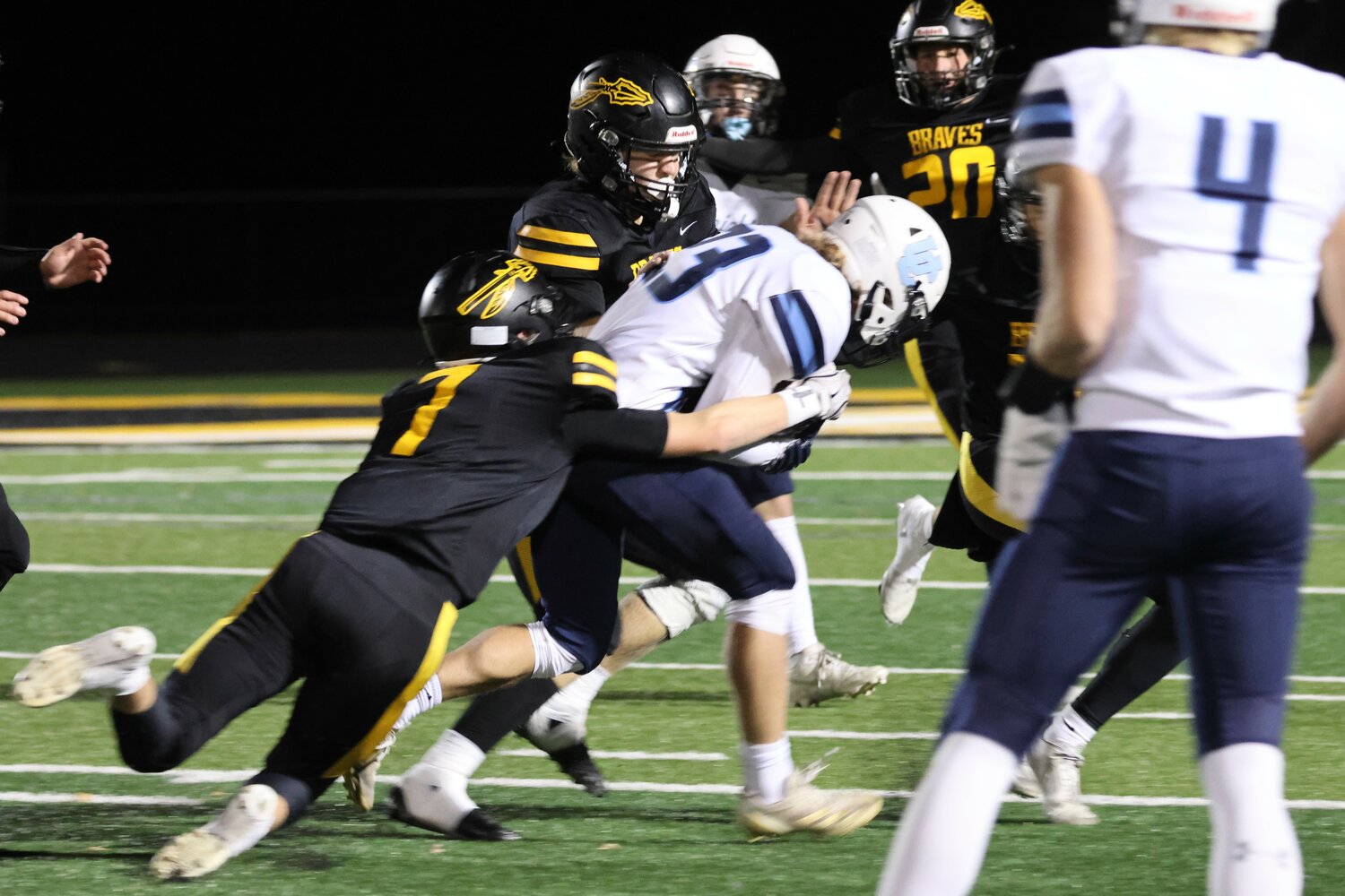 Braves move on to November football with revenge win over Knights - The ...