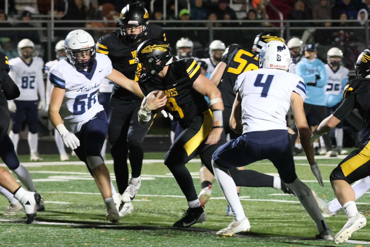 Braves move on to November football with revenge win over Knights - The ...