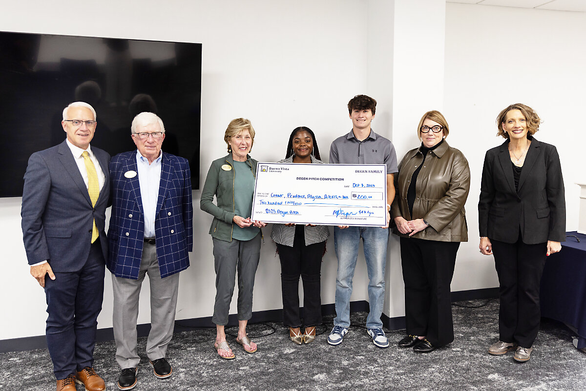 BVU students showcase innovation at Degen Pitch Competition - Storm ...