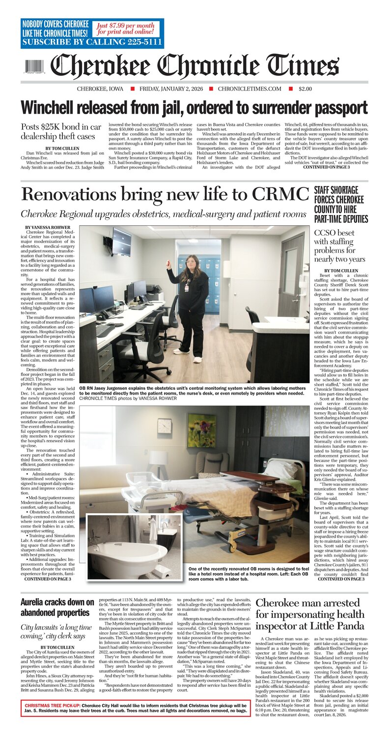 E-Editions - The Cherokee Chronicle Times