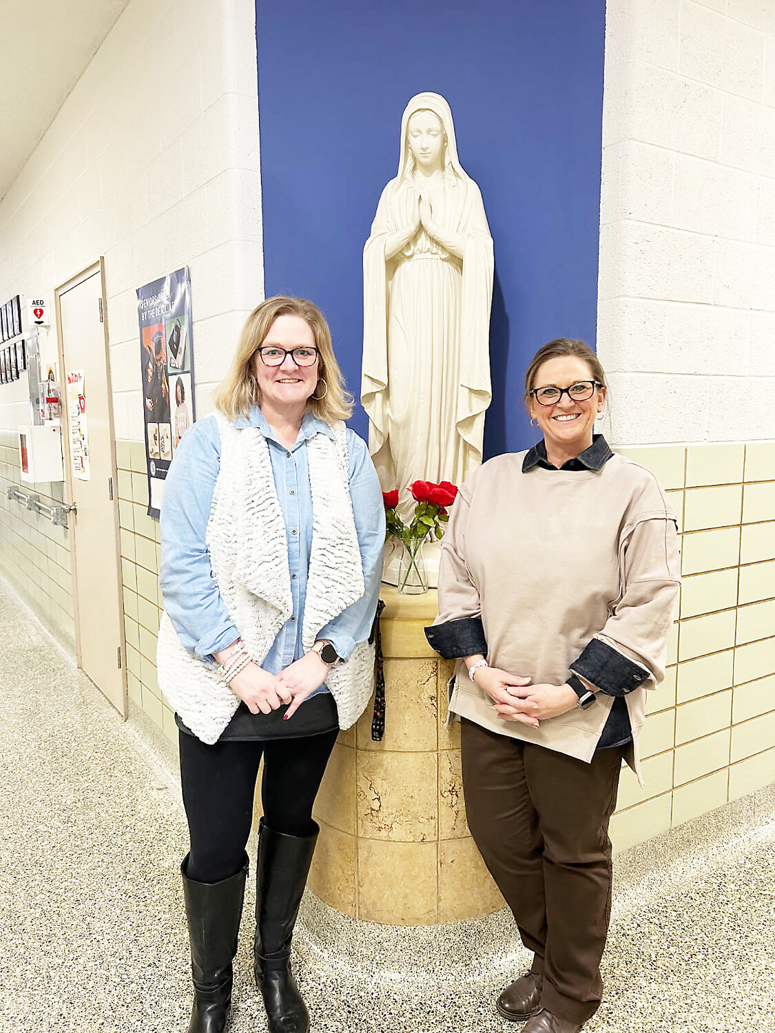 Catholic Schools Week with new assistant principals Woodall and Besch ...