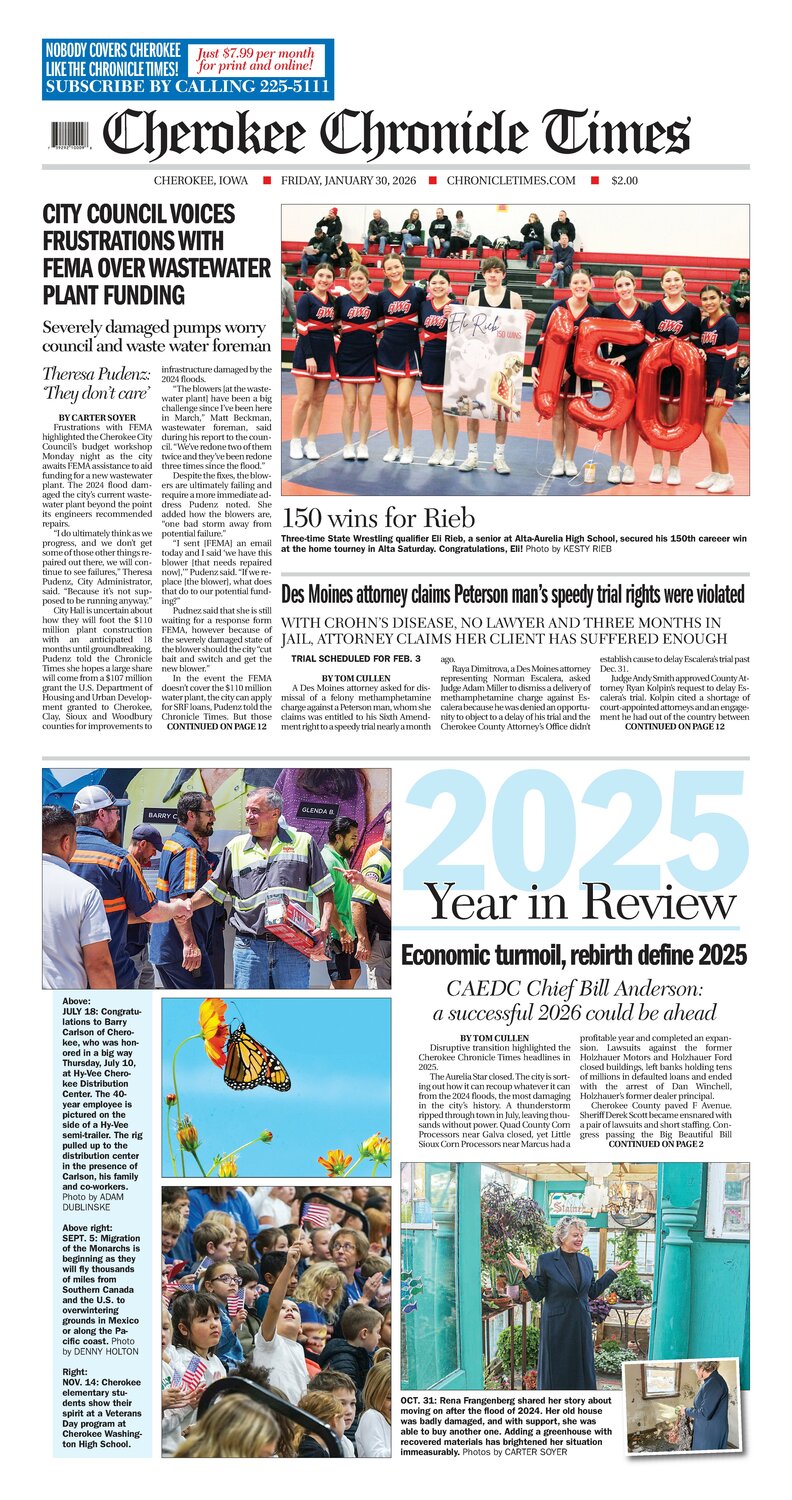E-Editions - The Cherokee Chronicle Times