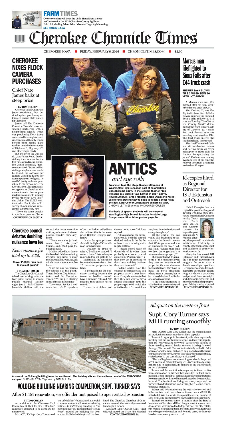 E-Editions - The Cherokee Chronicle Times