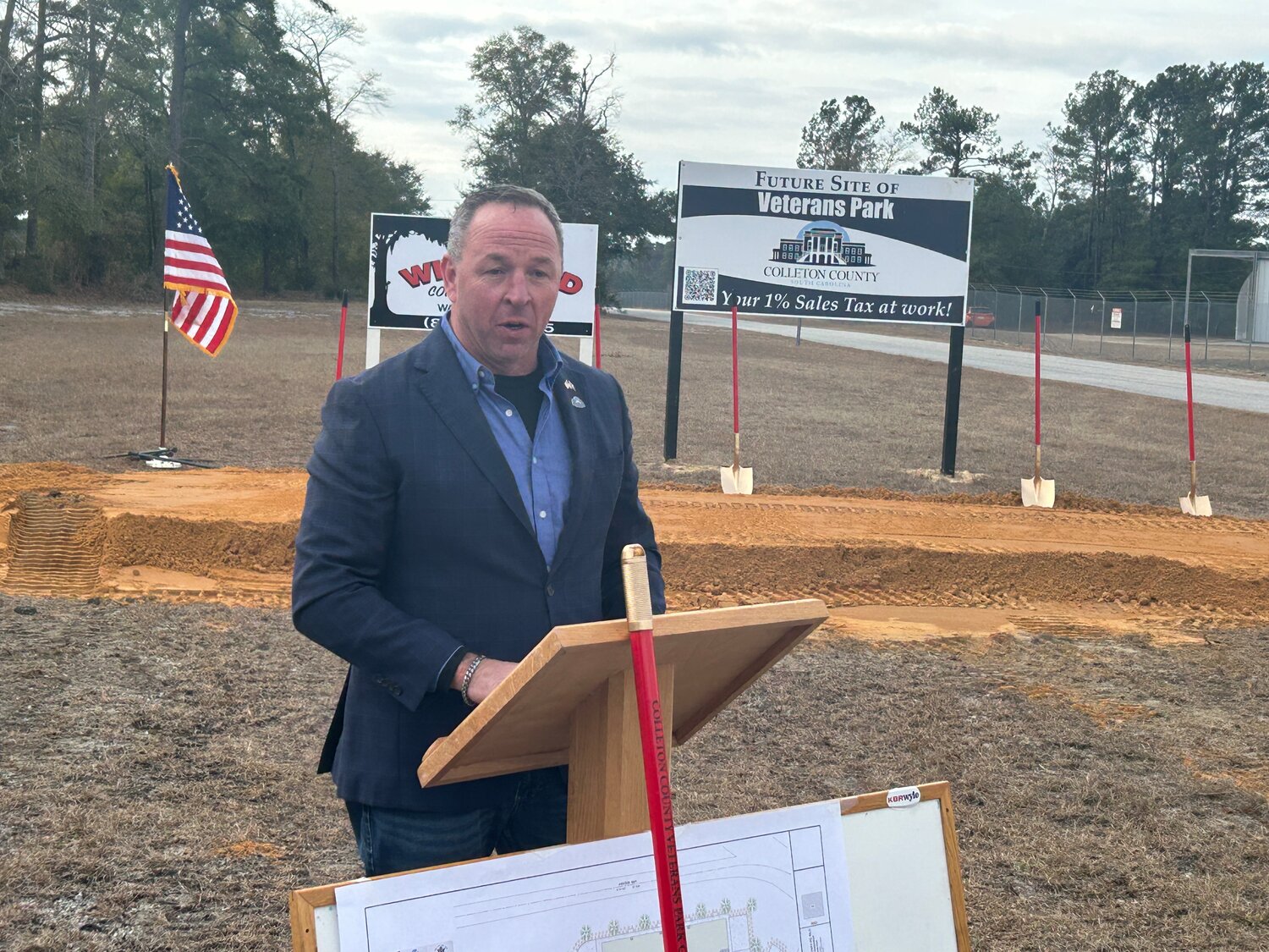 New Veterans Park Breaks Ground | Walterboro Live