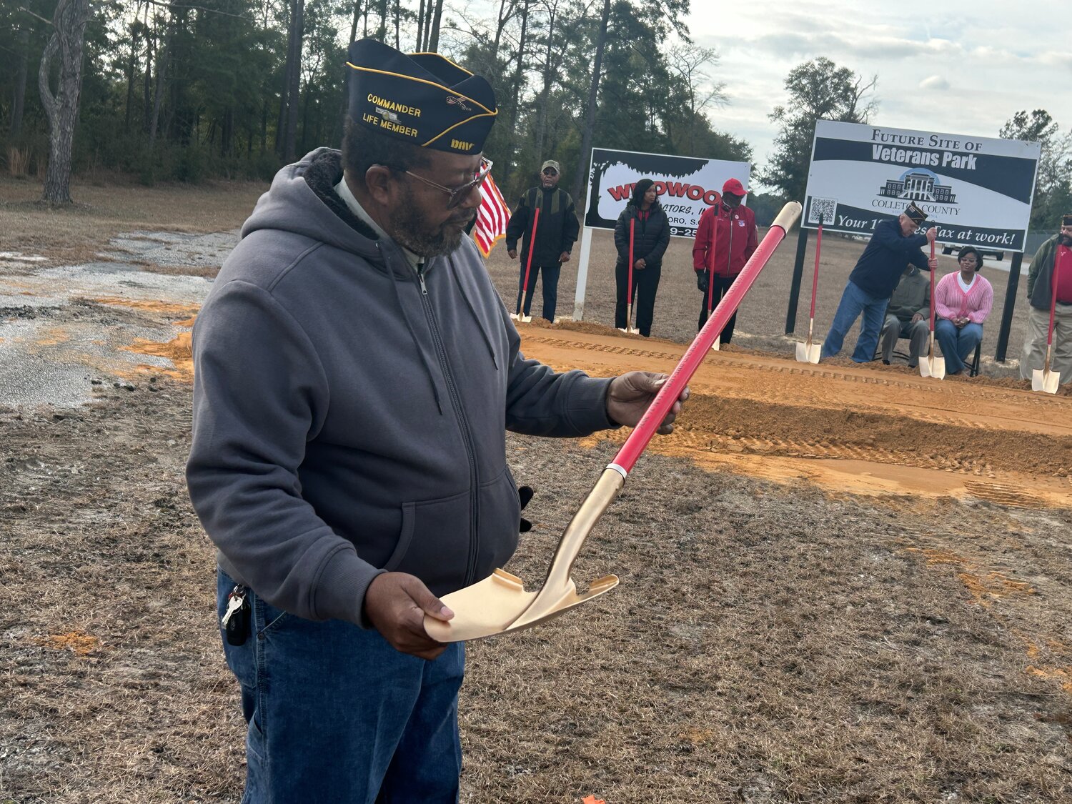 New Veterans Park Breaks Ground | Walterboro Live