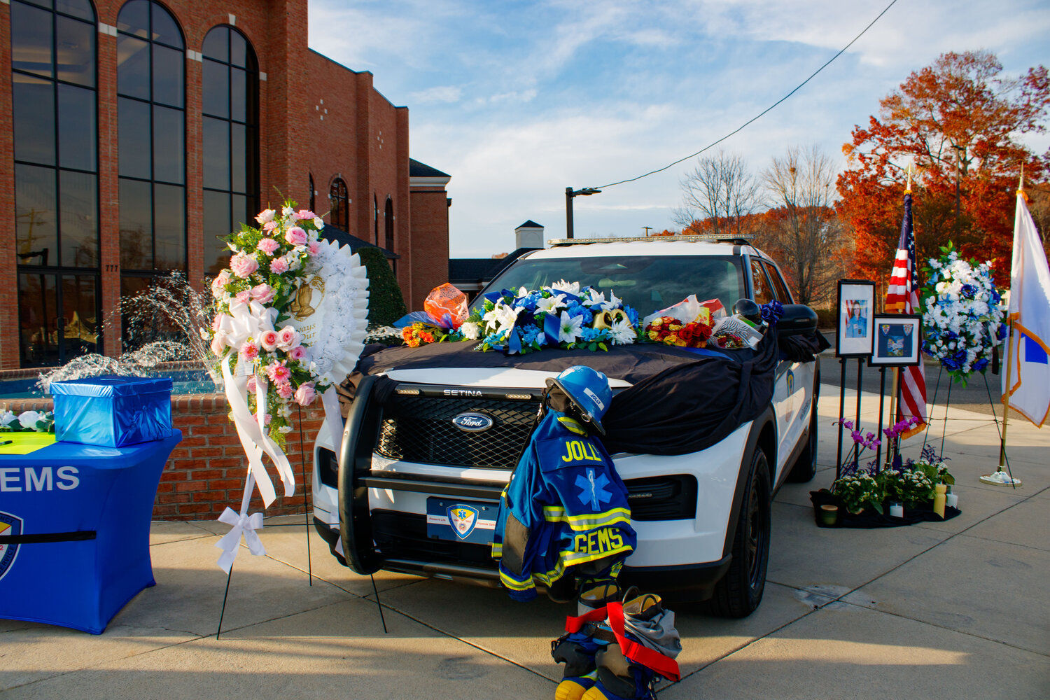 Community Mourns as Fallen Gaston County Paramedic Returns from Florida ...