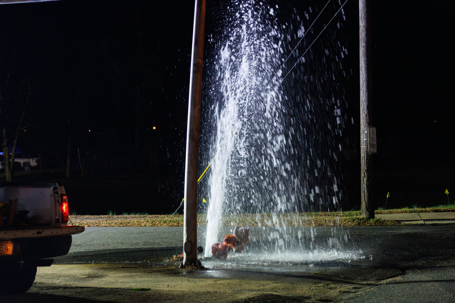 Semi-Truck Hits Fire Hydrant on Corner of Mountain and Academy - Wise ...