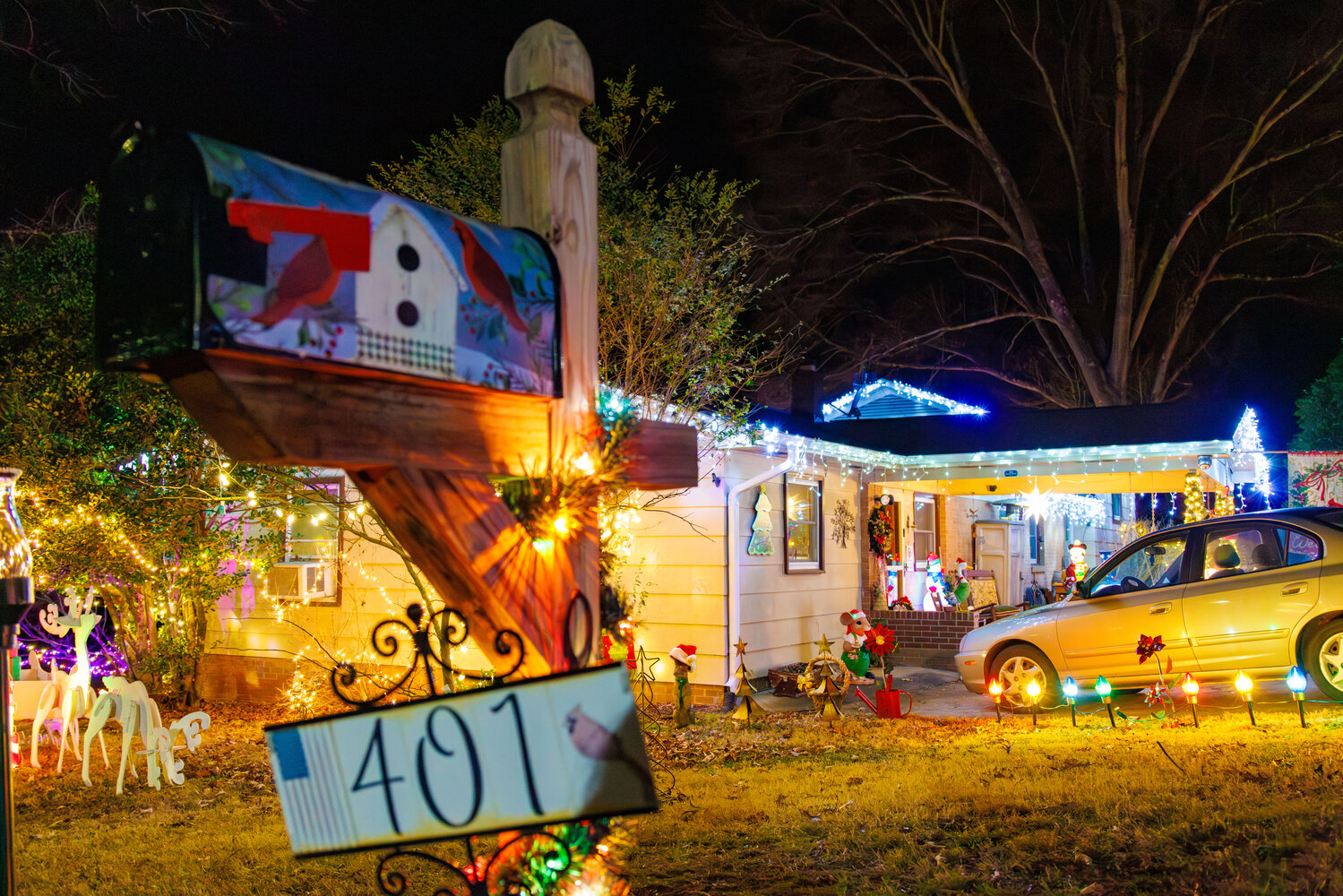 Kevin McSwain is the Winner of Cherryville's Best Christmas Display ...