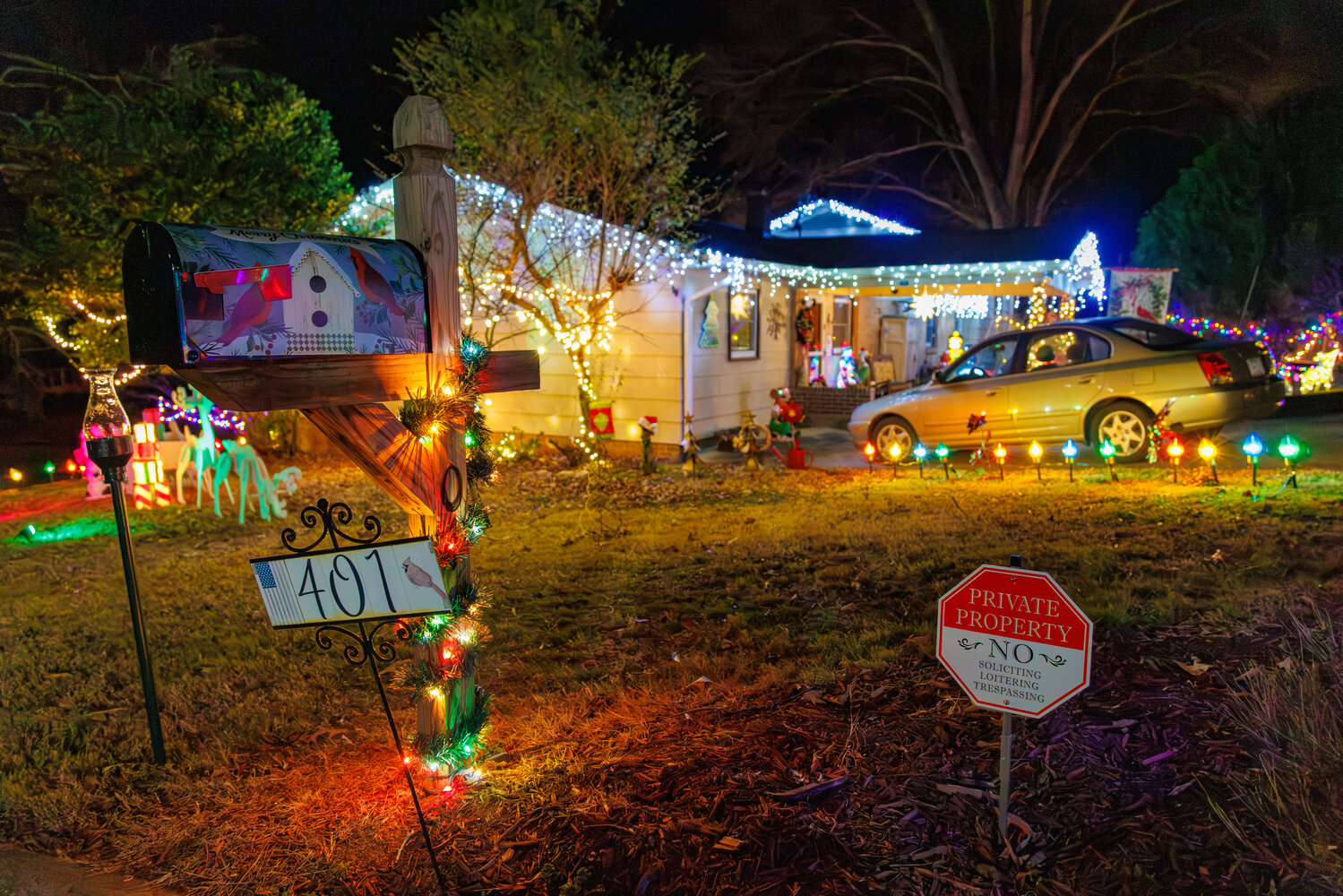 Kevin McSwain is the Winner of Cherryville's Best Christmas Display ...