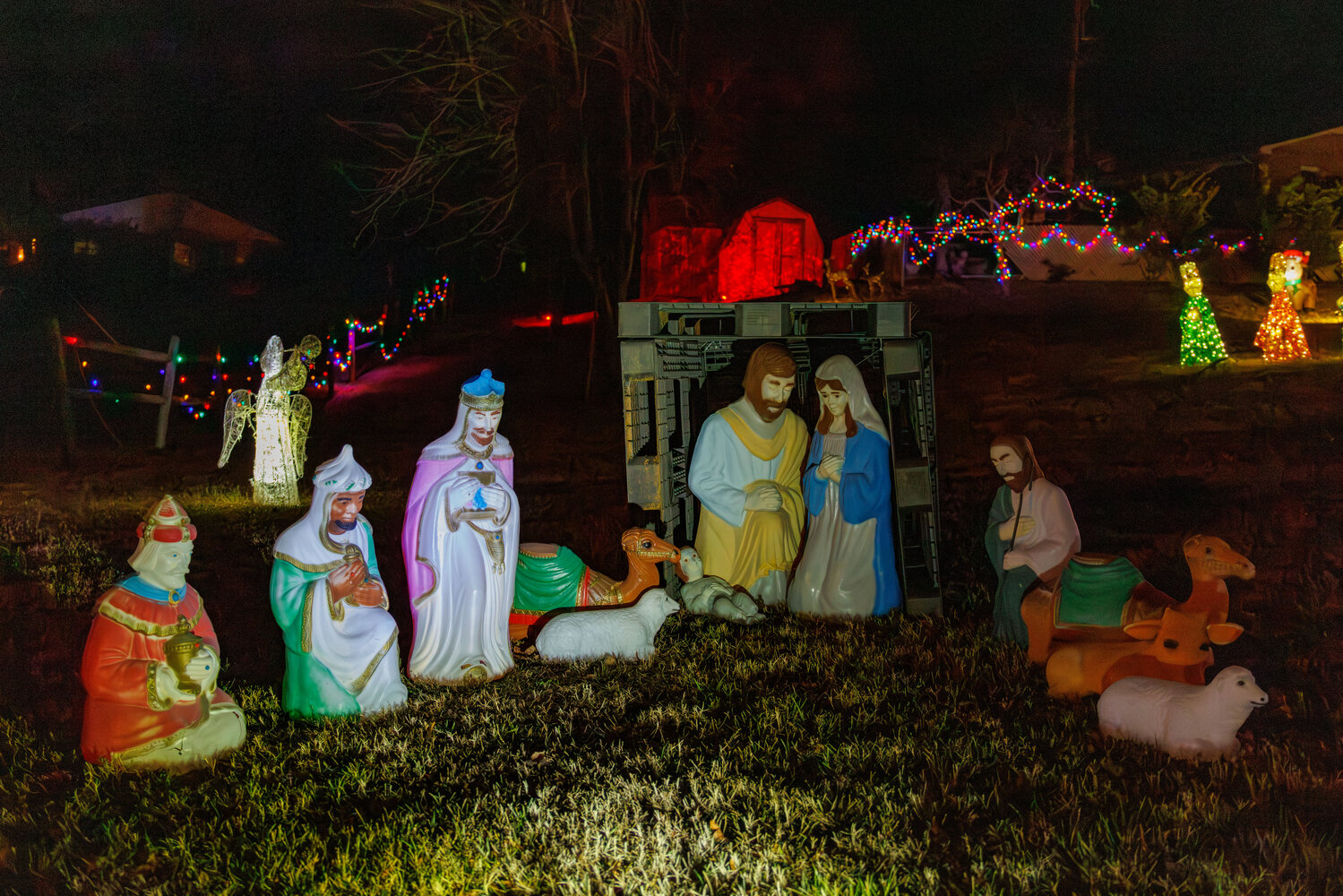Kevin McSwain is the Winner of Cherryville's Best Christmas Display ...