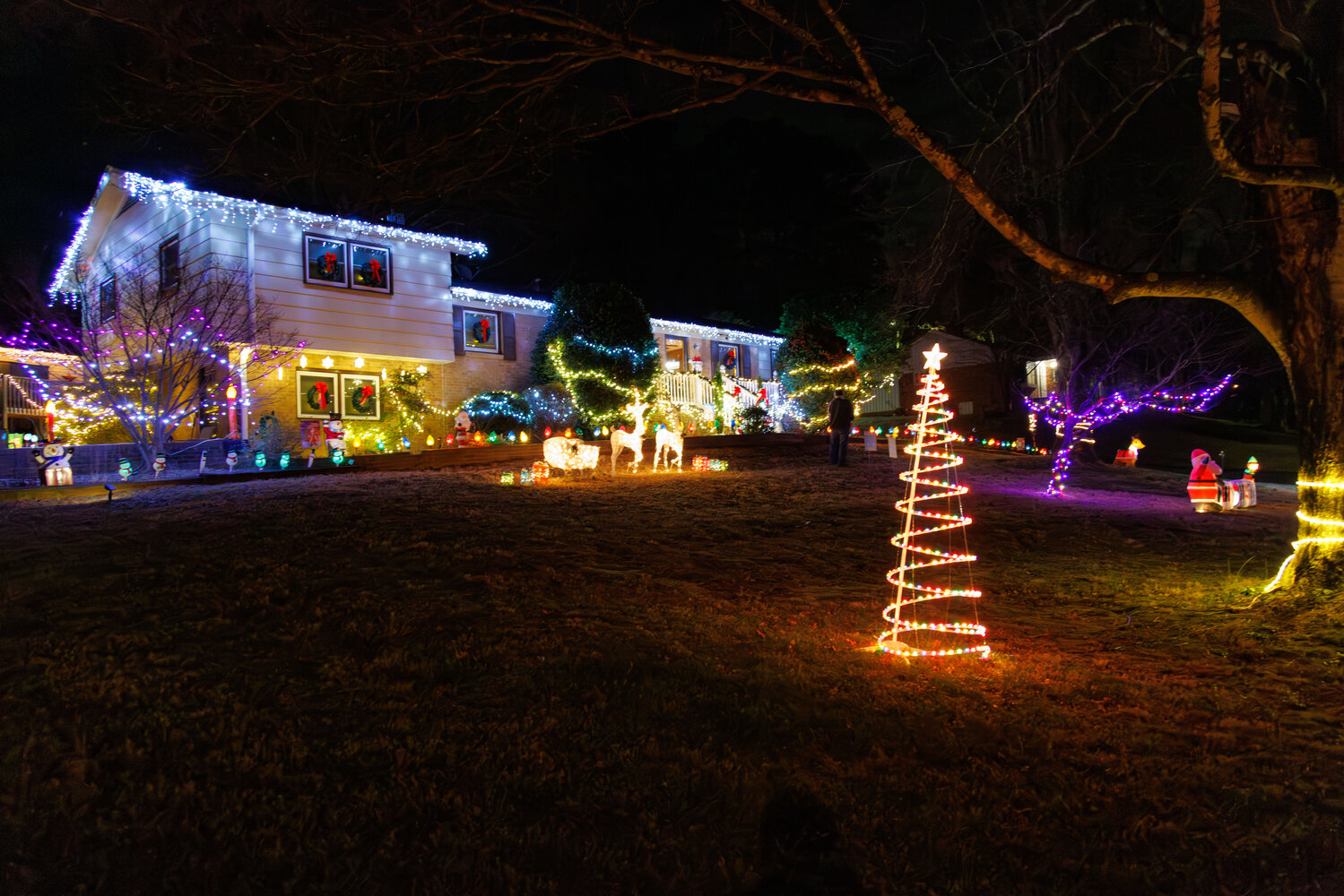 Kevin McSwain is the Winner of Cherryville's Best Christmas Display ...