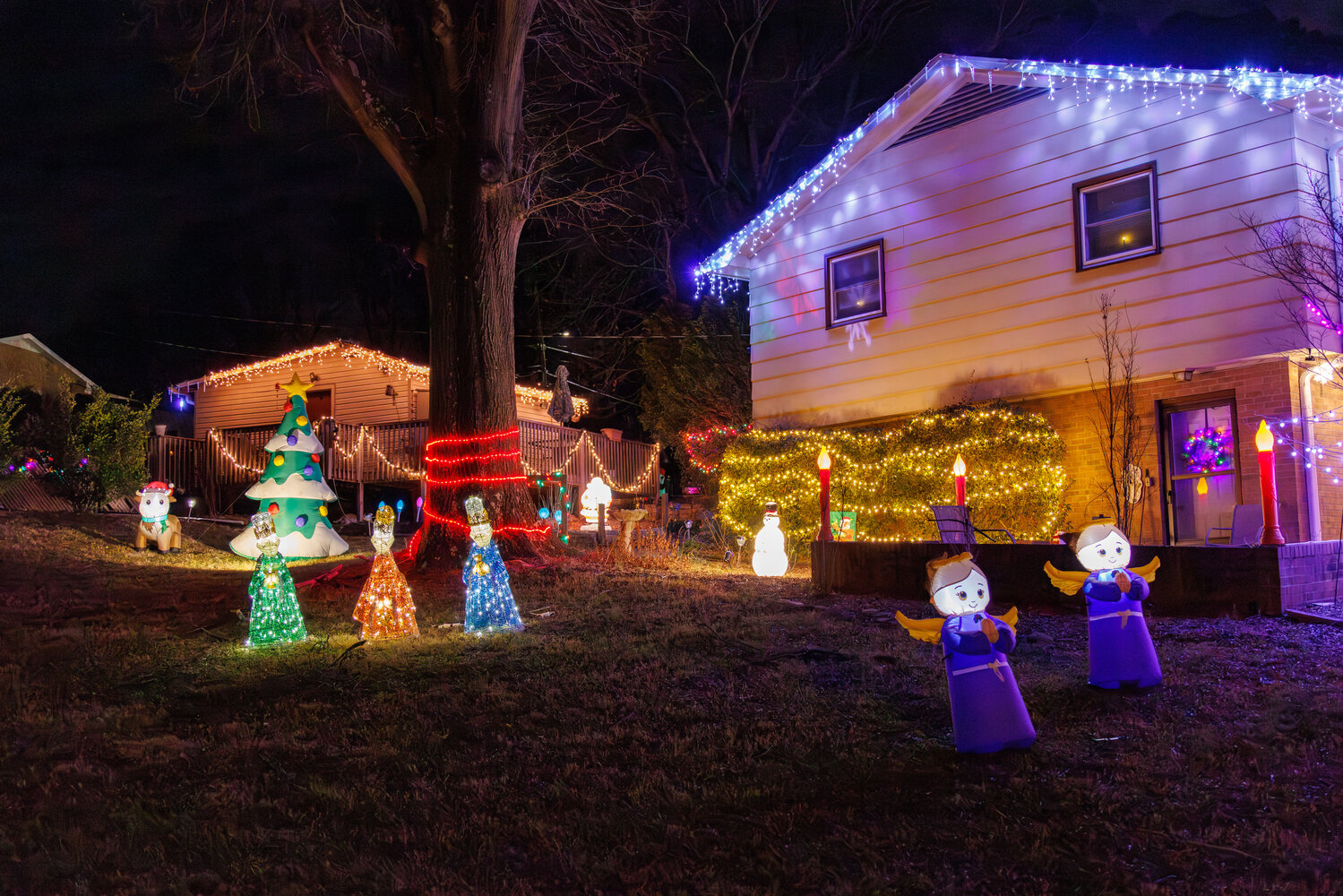 Kevin McSwain is the Winner of Cherryville's Best Christmas Display ...