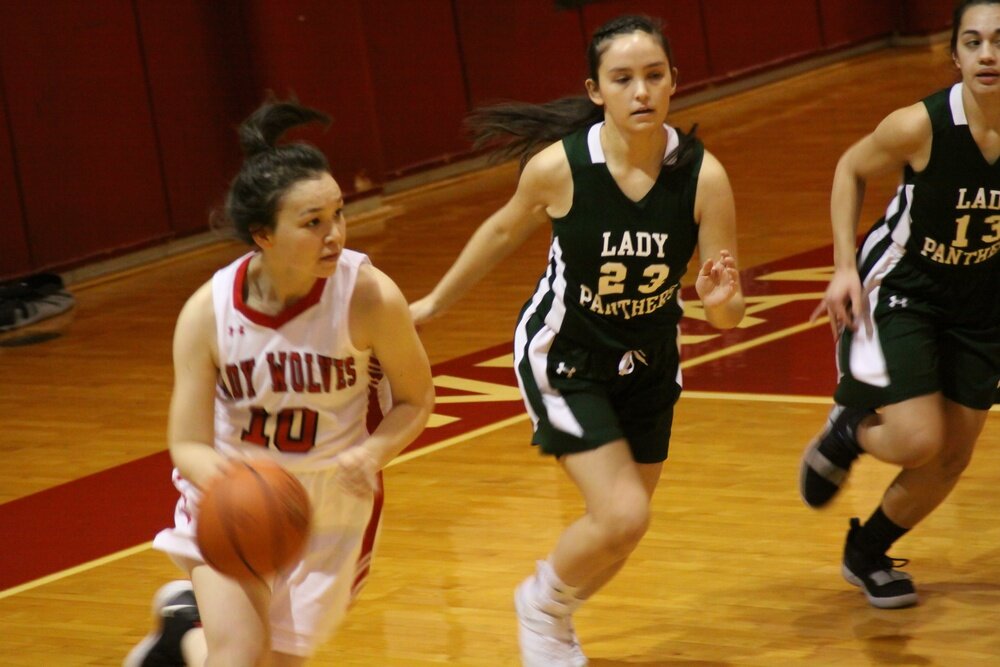 Lady Wolves dominate in first home games of the season - Wrangell Sentinel