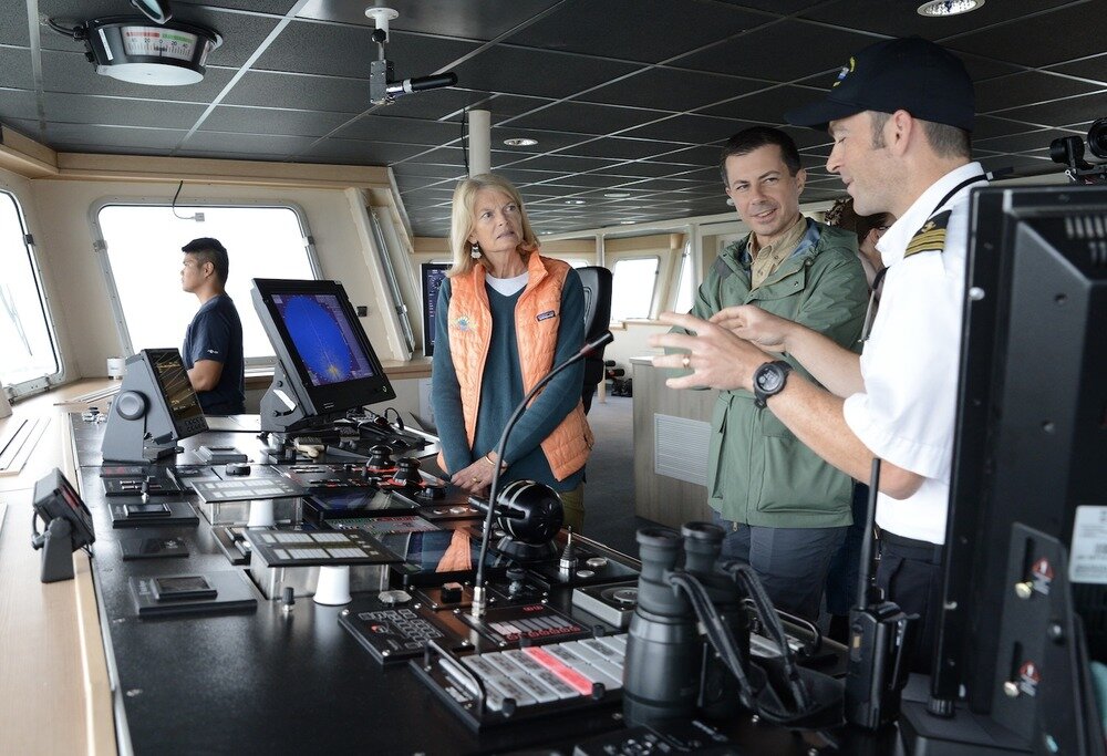 U.S. Transportation Secretary rides state ferry to Haines - Wrangell ...