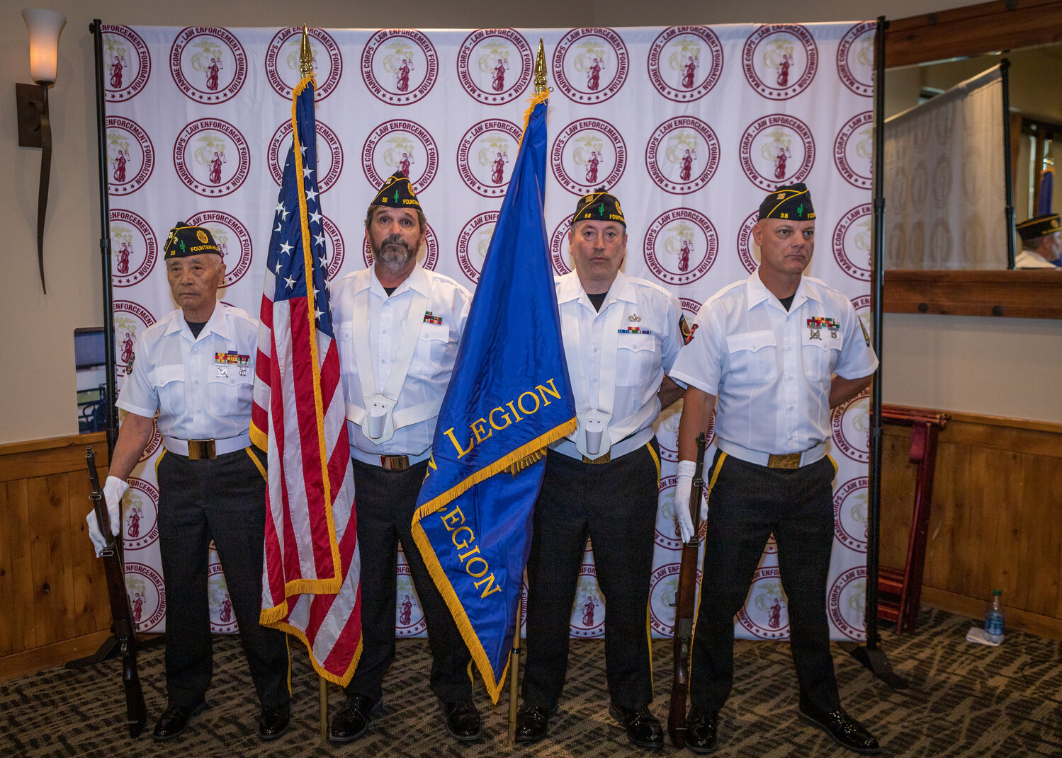 American Legion Color Guard takes part in Medal of Honor ceremony ...