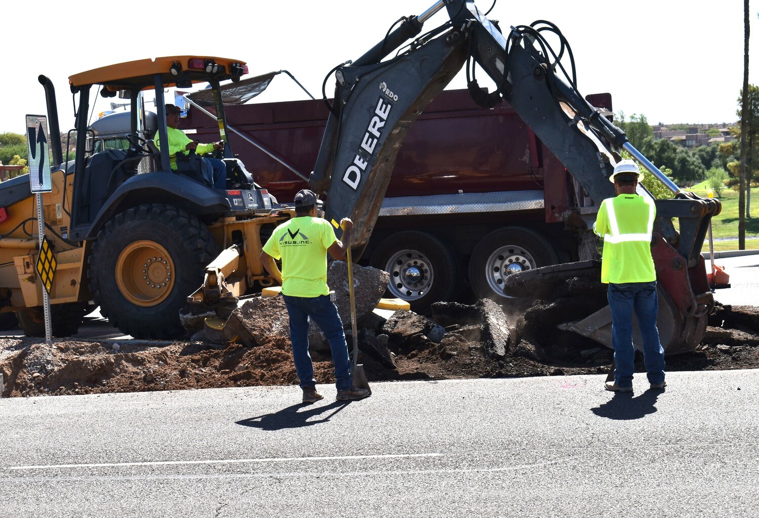 Median break at Parkview in Fountain Hills - Fountain Hills Times
