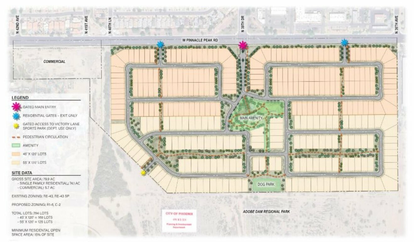 Phoenix approves 75-acre housing development next to Hurricane Harbor ...