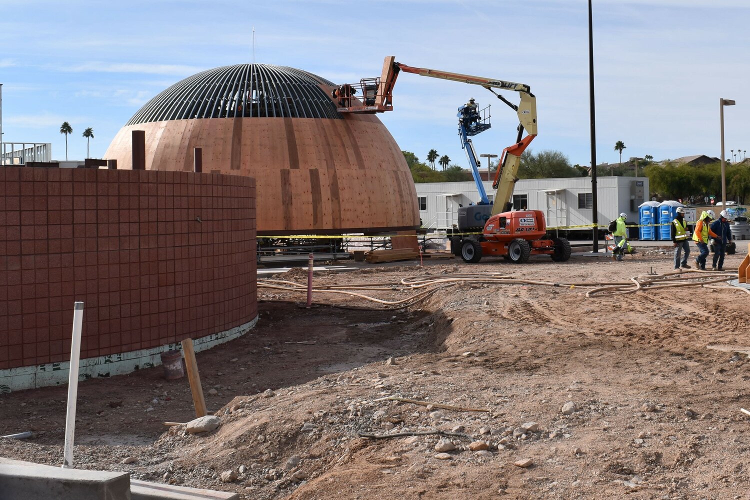 Placement of planetarium dome scheduled in Fountain Hills - Fountain ...