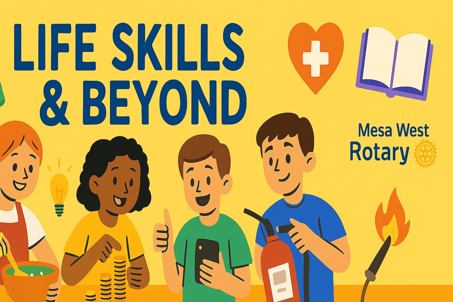 Free Life Skills Event for Youth hosted by Mesa West Rotary - Fountain ...