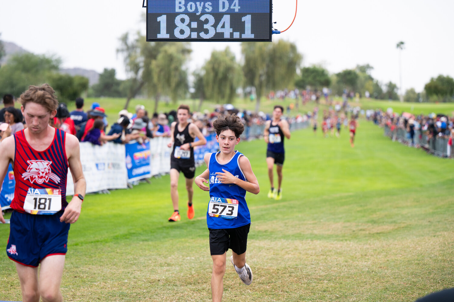 Freshmen set record time for Fountain Hills cross country at state ...