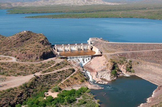 SRP releasing water from behind Horseshoe Dam - Fountain Hills Times