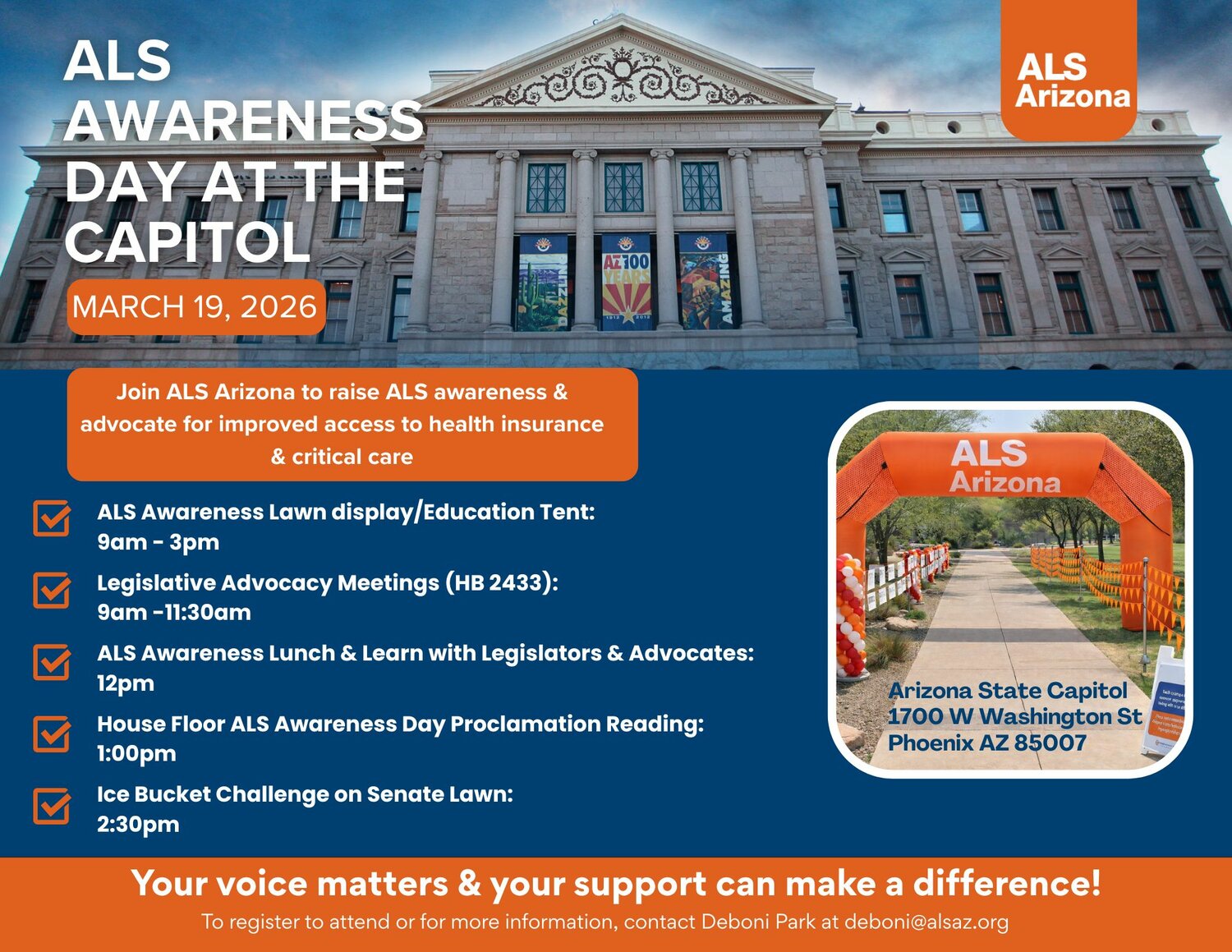 ALS Awareness Day at the Capitol - Fountain Hills Times